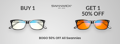 Swanwick Blue Light Blocking Glasses: Boosts Your Wellbeing