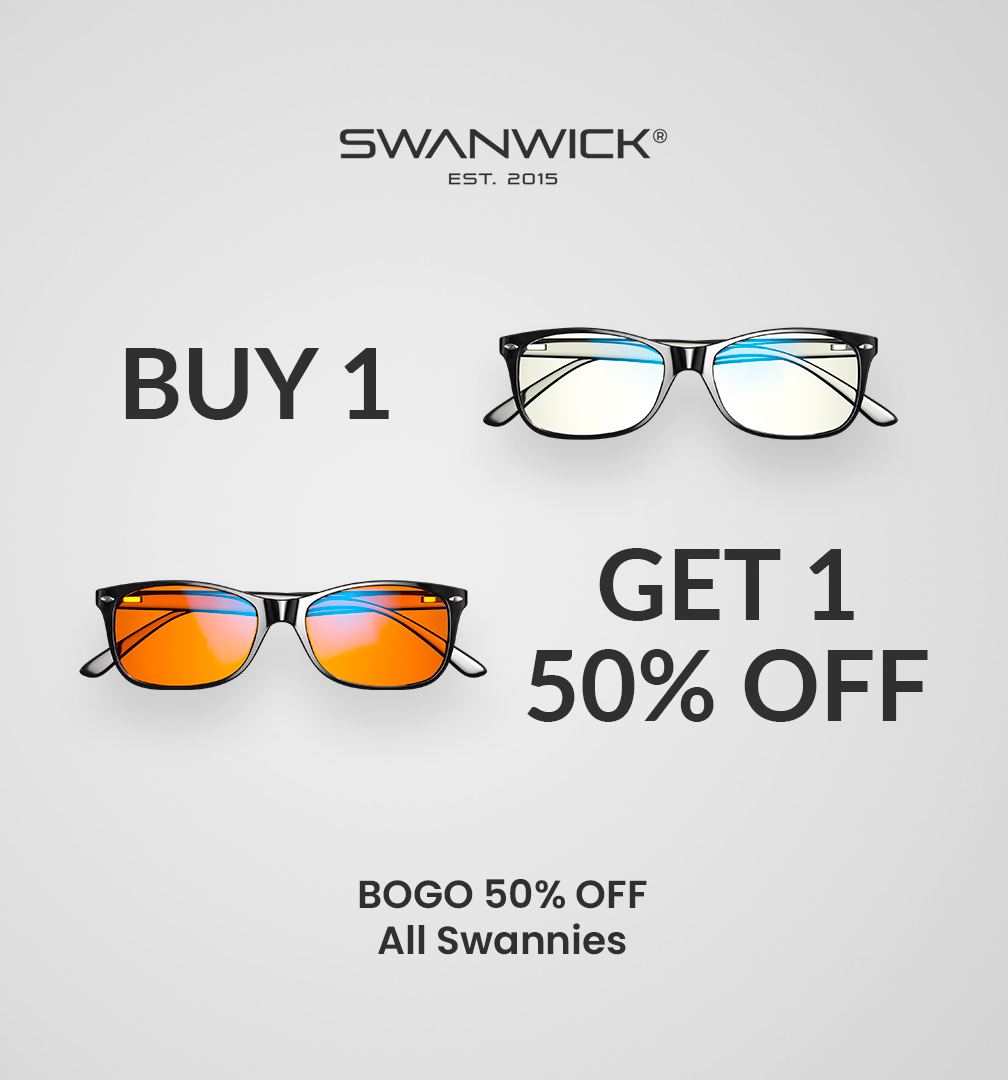 Swanwick Blue Light Blocking Glasses: Boosts Your Wellbeing